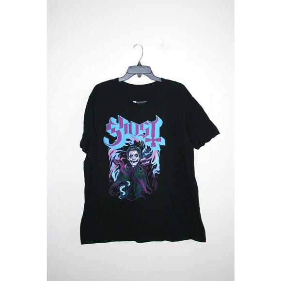 Ghost | Shirts | Ghost Band Tobias Forge Blue And Purple Logo Tshirt ...